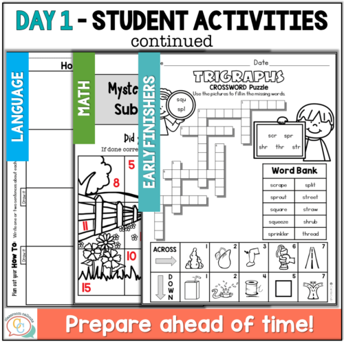 50% Off Second Grade Emergency Sub Plans | Made By Teachers