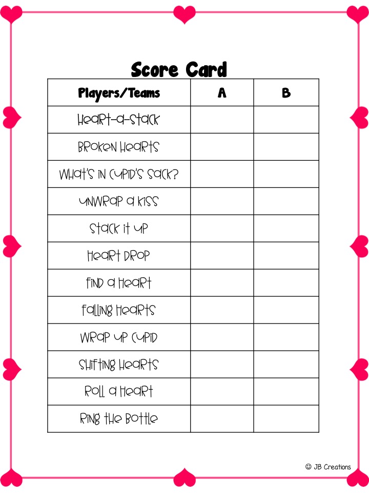 Valentine's Day Party Games: Minute to Win it Style! | Made By Teachers