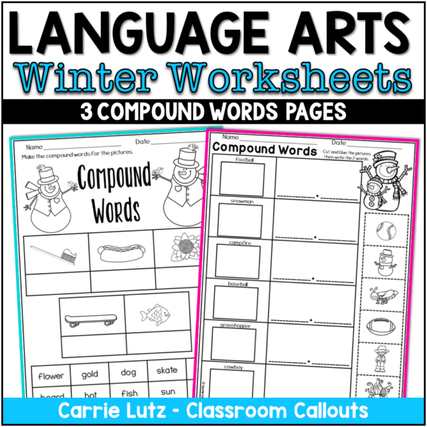 Winter Worksheets First Grade Literacy | Made By Teachers