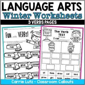 Winter Worksheets First Grade Literacy | Made By Teachers