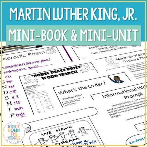 Martin Luther King Jr. Mini-Unit | Made By Teachers