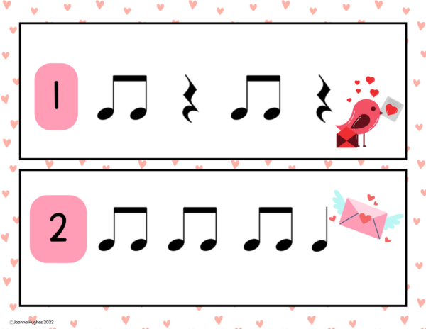 Valentine’s Day Write the Room: A Rhythm Treasure Hunt for the ...