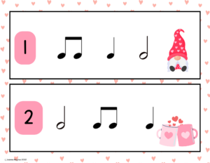 Valentine’s Day Write the Room Level 2: A Rhythm Treasure Hunt for ...