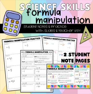 Science Skills: Formula Manipulation (Notes & Practice) | Made By Teachers