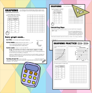 Science Skills: Graphing (Notes & Practice) | Made By Teachers