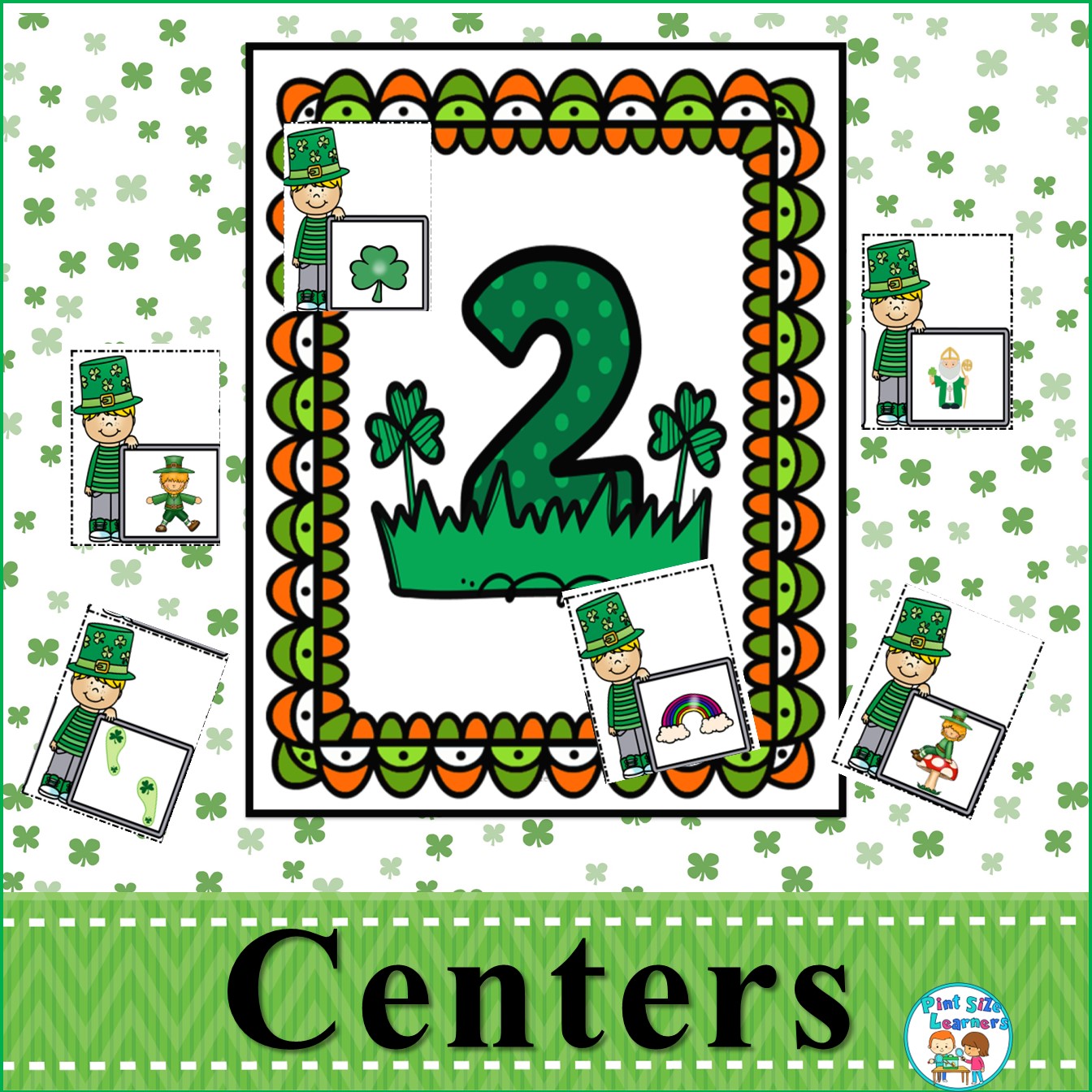 St. Patrick’s Day | Counting Syllables | Centers and Worksheets | Made ...