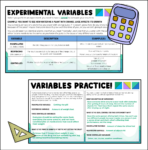 Science Skills: Experimental Variables (Notes & Practice) | Made By ...
