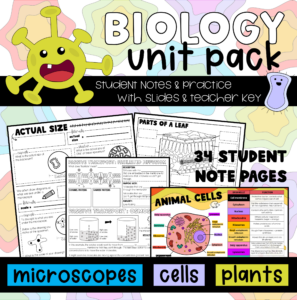 Biology Unit Pack (Alberta Science 10 Curriculum) | Made By Teachers