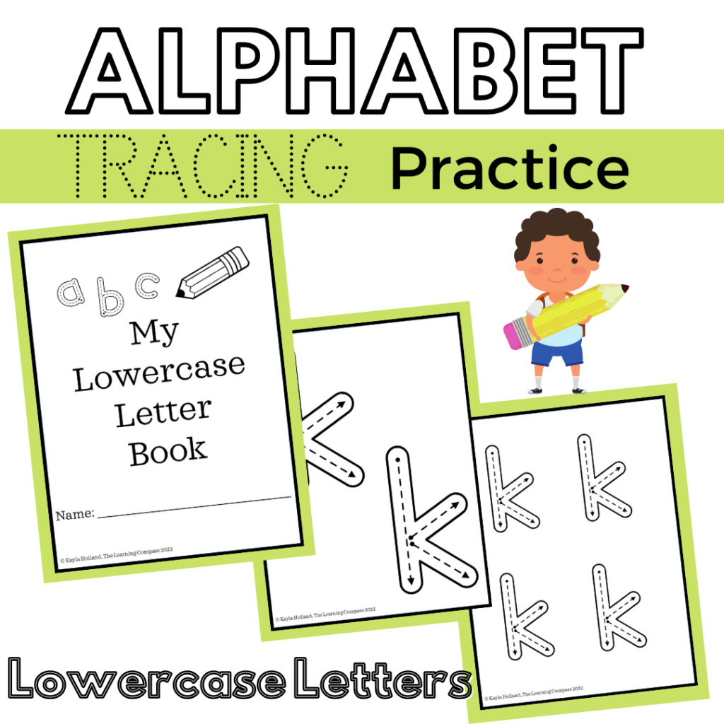 Lowercase Letters Tracing Book | Letter Formation and Printing Alphabet ...