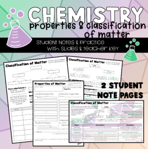Properties and Classification of Matter | Made By Teachers