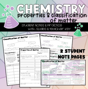Properties and Classification of Matter | Made By Teachers