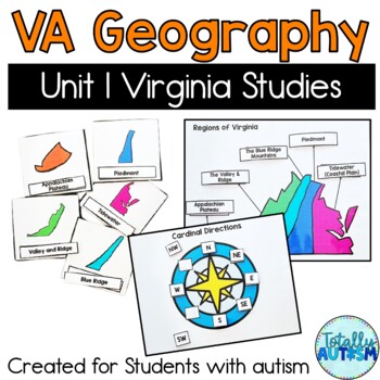 VA Geography | Virginia Studies | Adapted Social Studies | Made By Teachers
