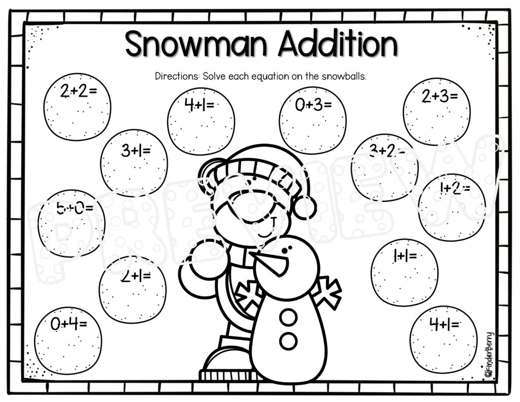 January Addition & Subtraction Craft & Task Cards / Winter | Made By ...