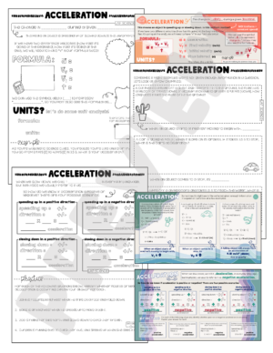 Kinematics Chapter (Student Notes, Teacher Key, Slides) | Made By Teachers