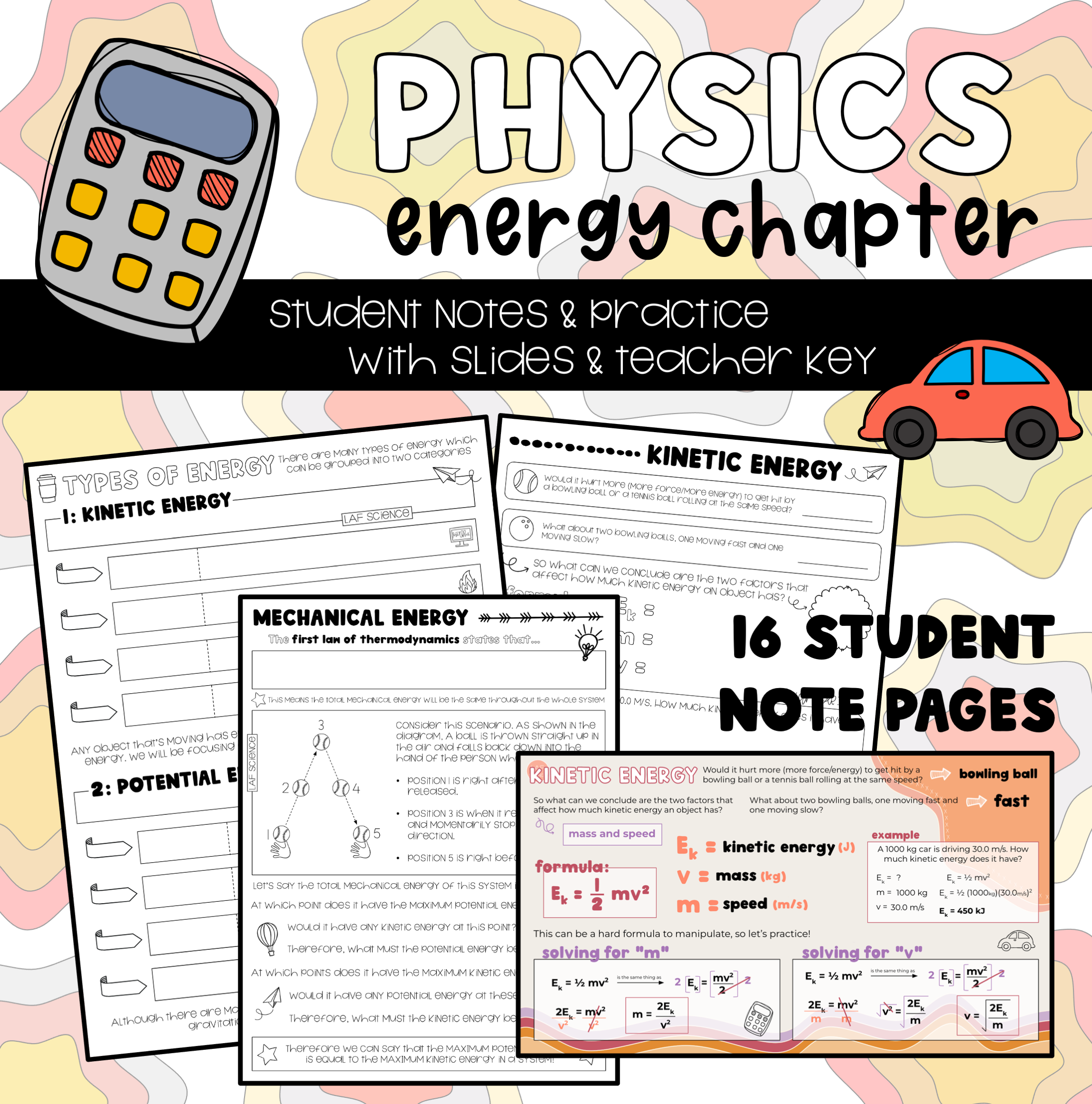 Science Skills: Unit Conversion (factor label method) Notes & Practice ...