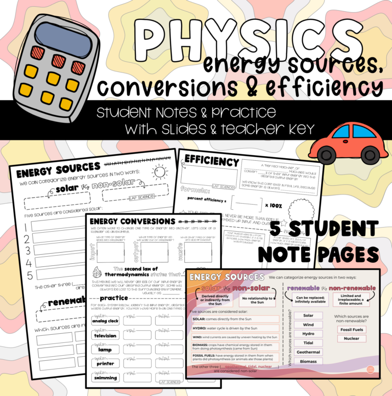 Mechanical Energy (Notes and Practice) | Made By Teachers