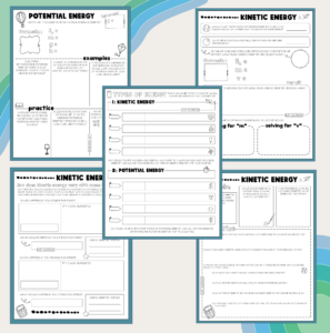 Potential and Kinetic Energy (Notes and Practice) | Made By Teachers