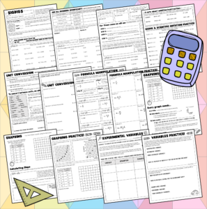 Alberta Science 10 Complete Course Note Package with Practice & Slides ...