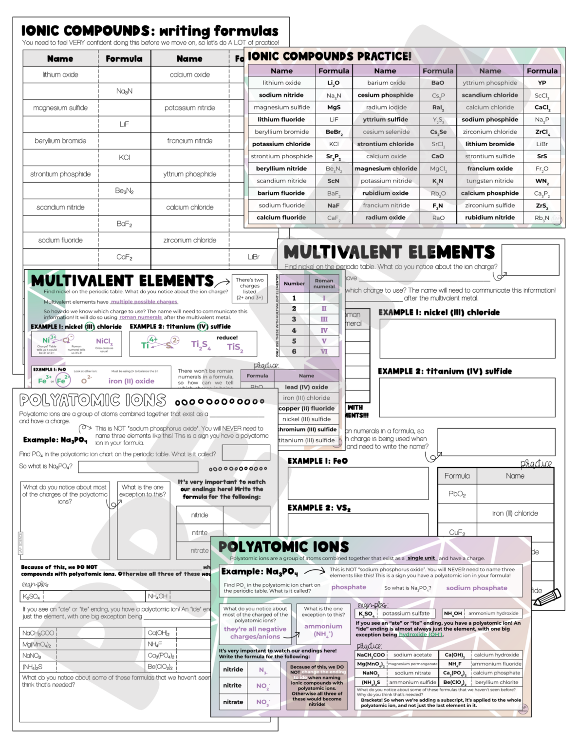 Alberta Science 10 Complete Course Note Package with Practice & Slides ...