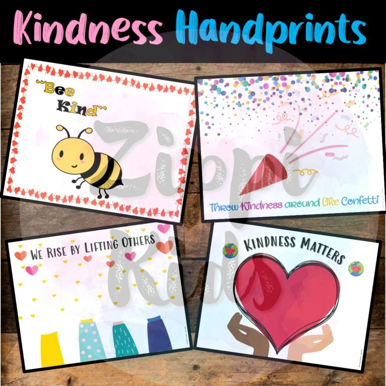 Kindness Handprint Craft Activities, Kindness week art project Keepsake ...