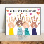 Kindness Handprint Craft Activities, Kindness week art project Keepsake ...