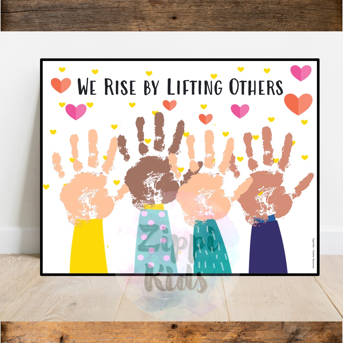 Kindness Handprint Craft Activities, Kindness week art project Keepsake ...
