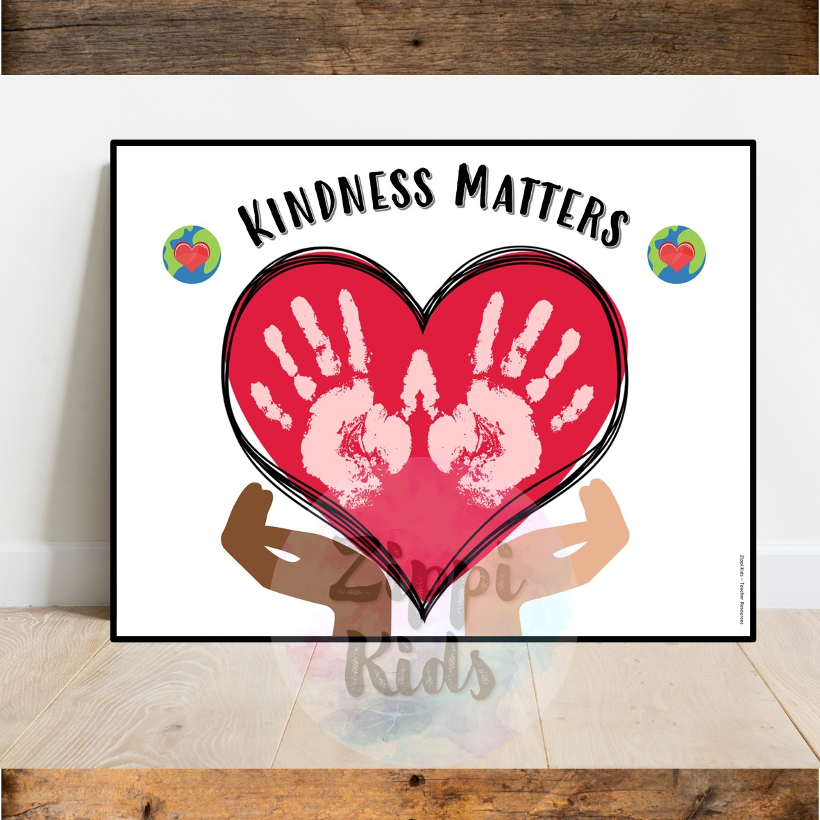 Kindness Handprint Craft Activities, Kindness week art project Keepsake ...