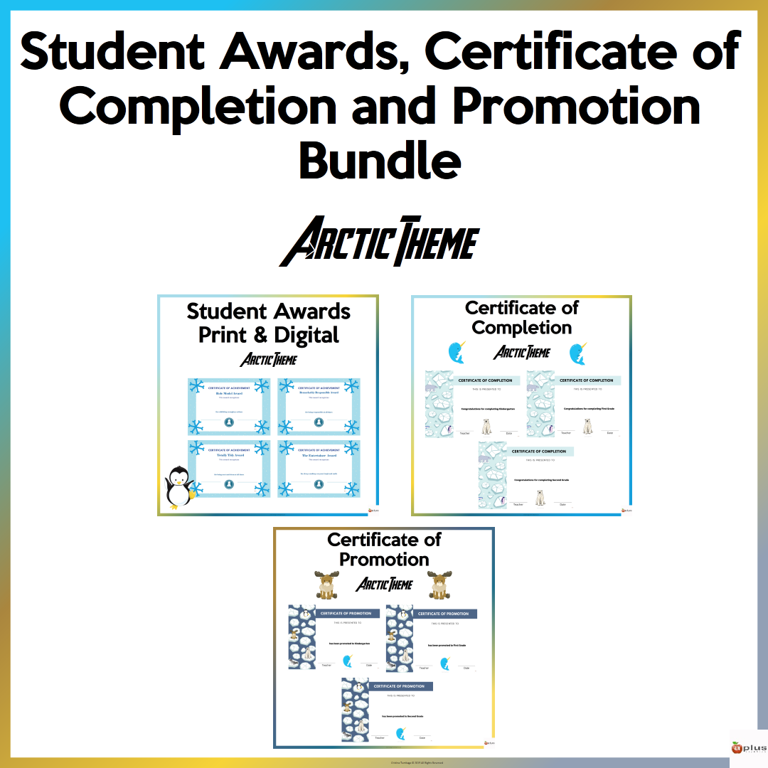 Editable Student Awards School Theme | Made By Teachers