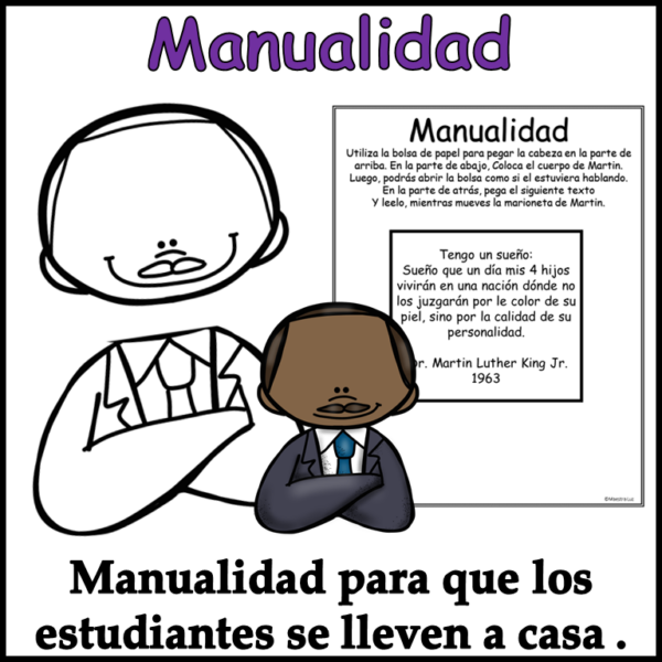 Martin Luther King Jr. Spanish MLK Jr. | Made By Teachers