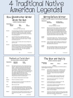 Reader's Theater: Native American Myths & Legends | Made By Teachers