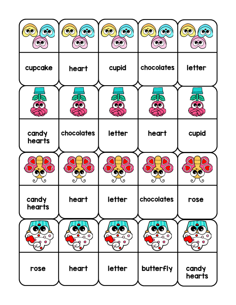 Valentine's Day Domino Game with Writing Activity Options | Made By ...