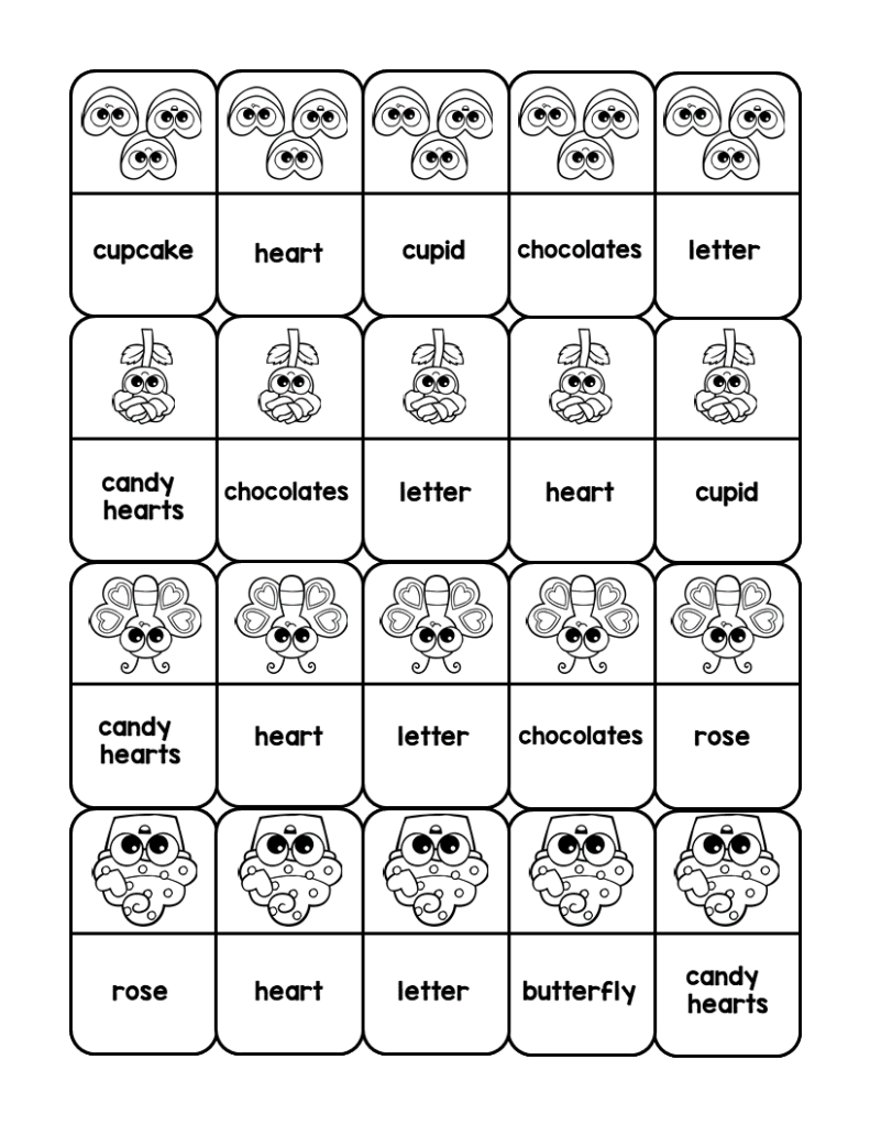 Valentine's Day Domino Game with Writing Activity Options | Made By ...