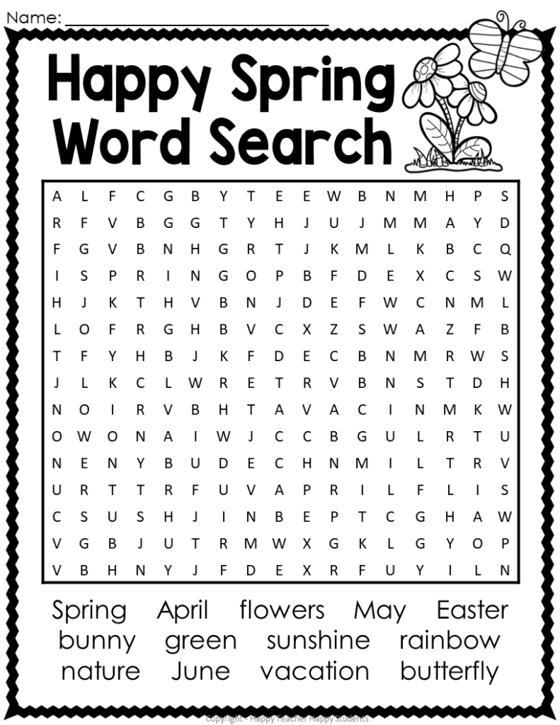 April Fools Word Search and Tricky Test: Two No-Prep April Fools Day ...