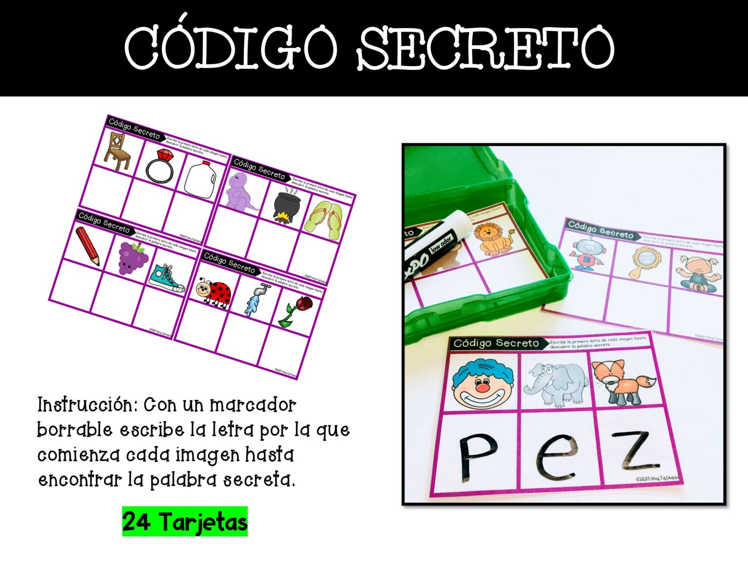 Centros de Lectoescritura | Tarjetas | Guided Reading Task Cards in ...