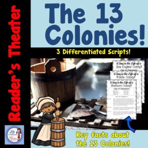 Reader's Theater: The 13 Colonies (+activities) | Made By Teachers