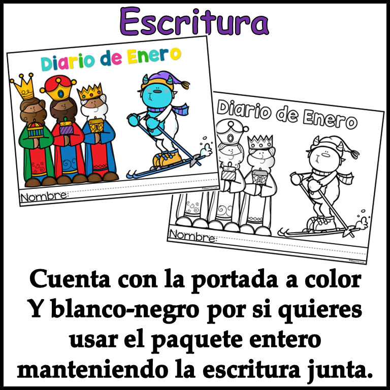 Escritura por tema de enero | Made By Teachers