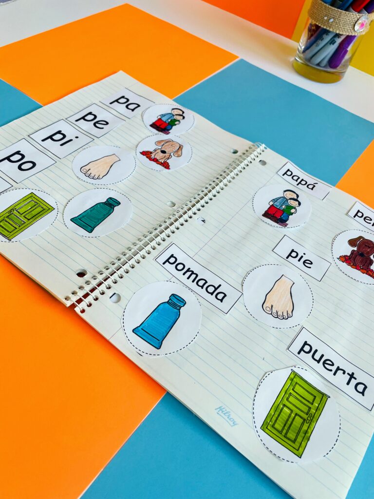 Spanish Direct Syllables Worksheets | Libro de LectoEscritura | Sílabas ...