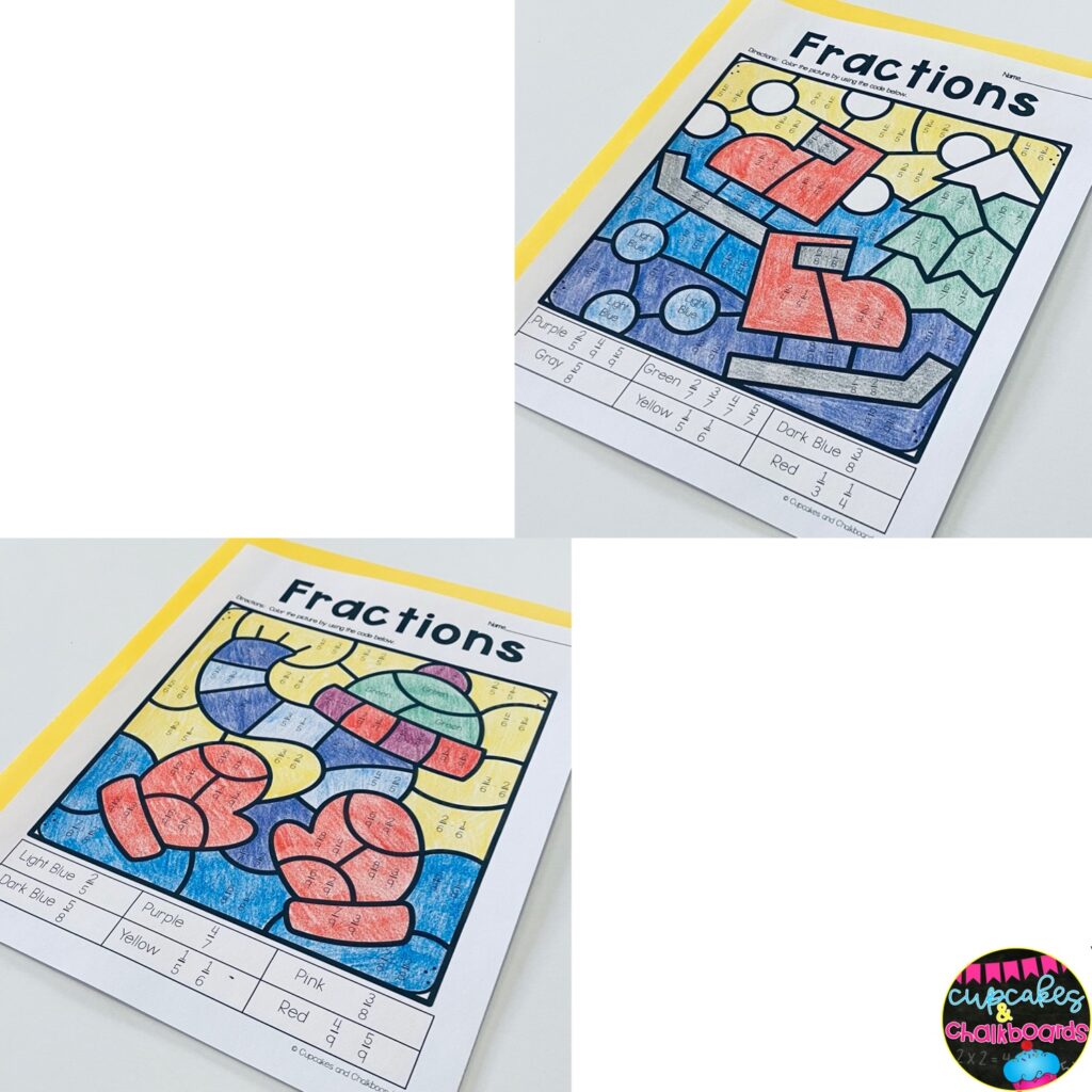 Adding and Subtracting Fractions with Like Denominators Fraction ...