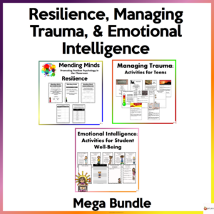 Resilience, Managing Trauma, and Emotional Intelligence Mega Bundle ...
