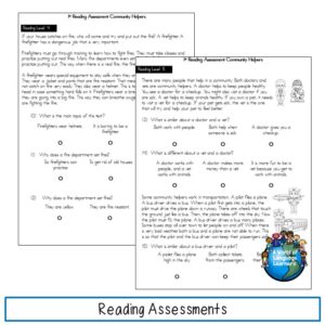 ESL Reading Assessments First Grade Print and Digital | Made By Teachers