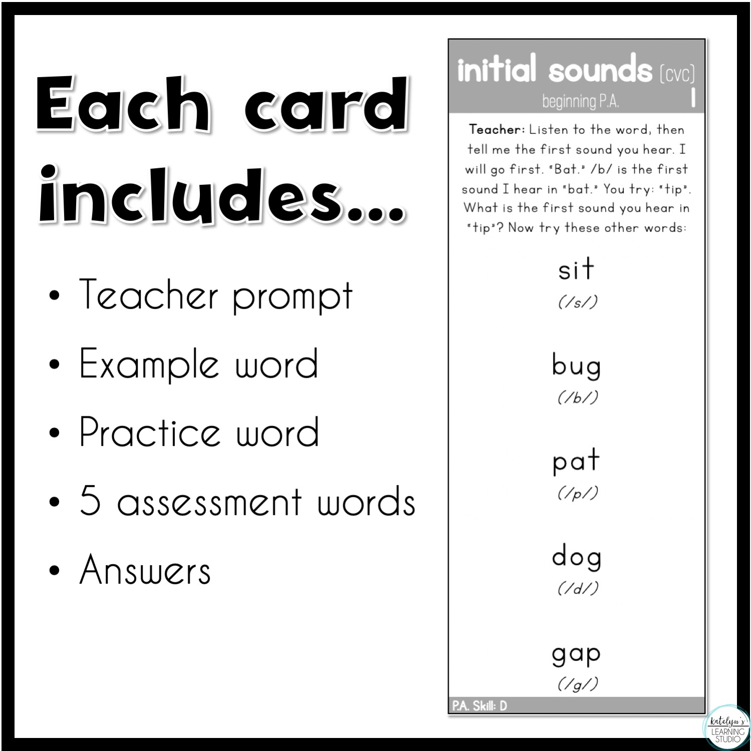 Phonemic Awareness Assessment and Progress Monitoring | Made By Teachers