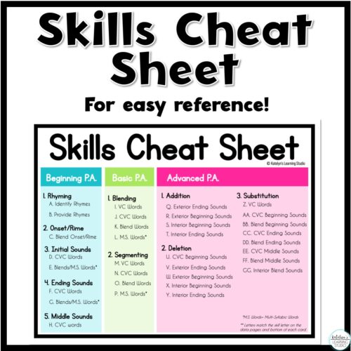 Phonemic Awareness Assessment and Progress Monitoring | Made By Teachers