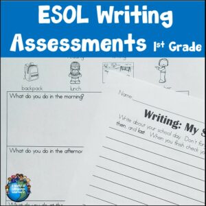 ESL Writing Assessments First Grade | Made By Teachers