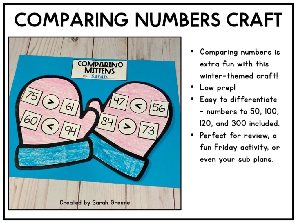 January Math Craft Bundle | Made By Teachers