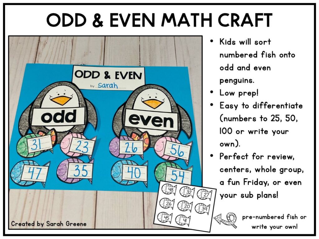 January Math Craft Bundle | Made By Teachers