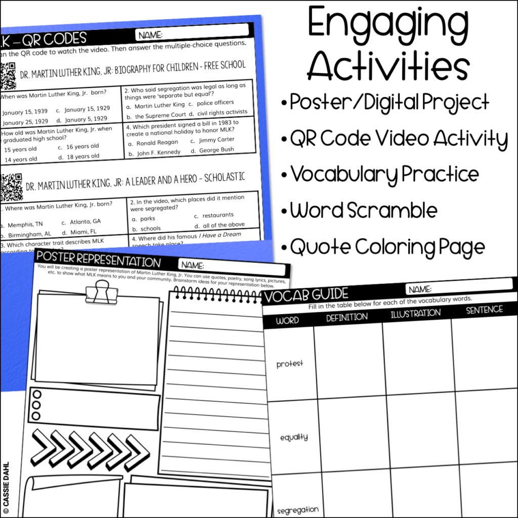 Martin Luther King Jr Lessons | Made By Teachers