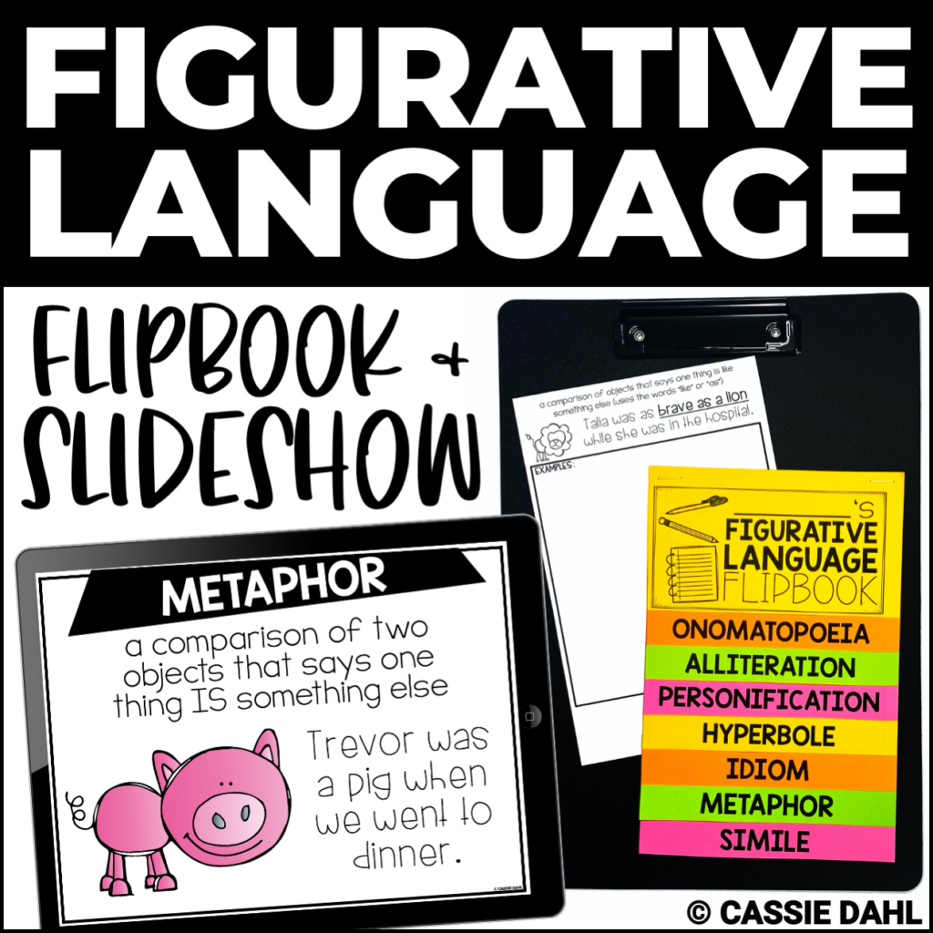 Figurative Language Flipbook | Made By Teachers