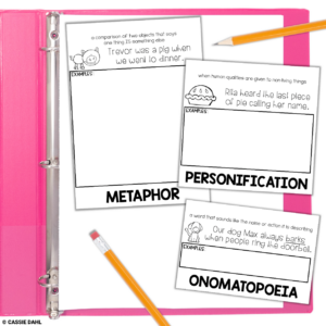 Figurative Language Flipbook | Made By Teachers