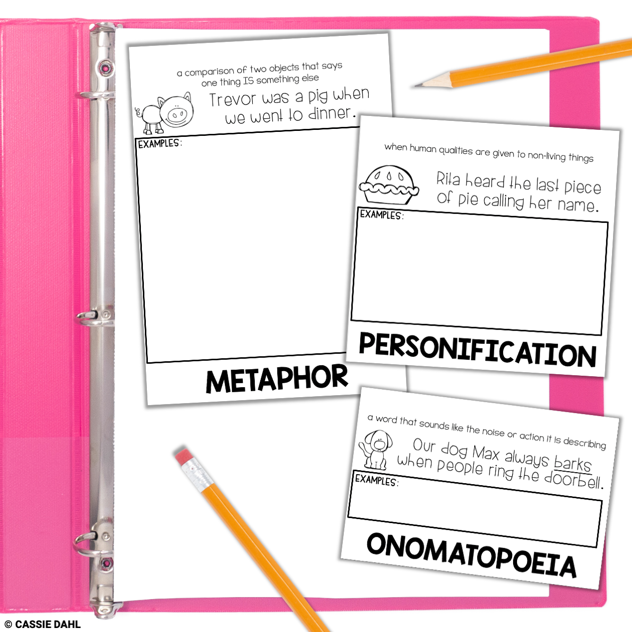 Figurative Language Flipbook | Made By Teachers