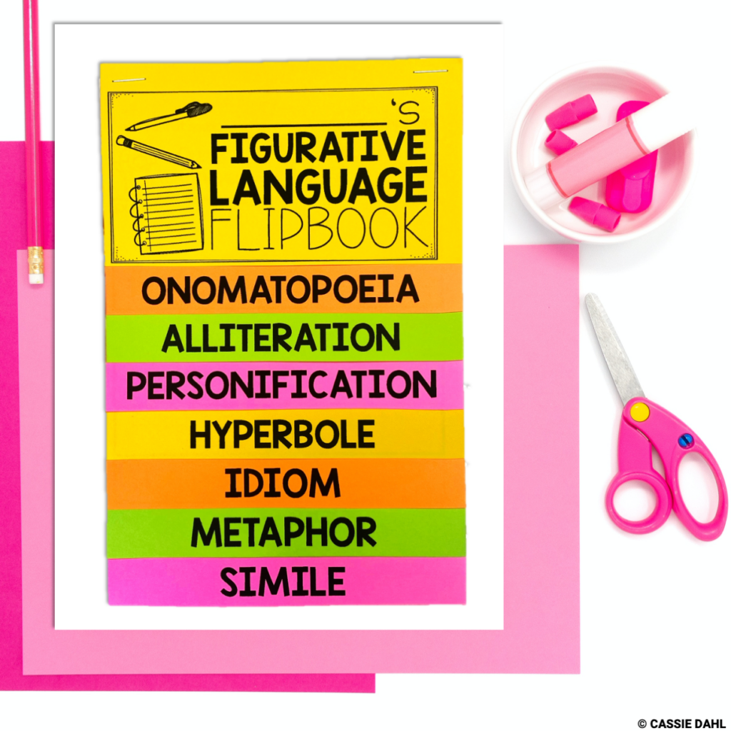 Figurative Language Flipbook | Made By Teachers
